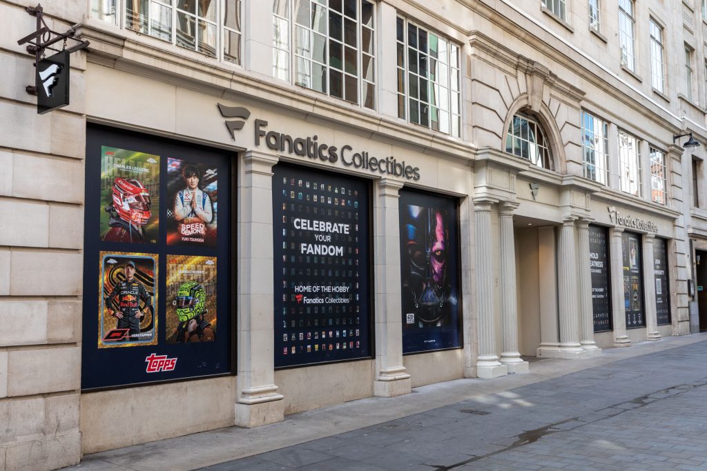 JR Visual Indoor LED Display goes to Fanatics Flagship Store in London ...