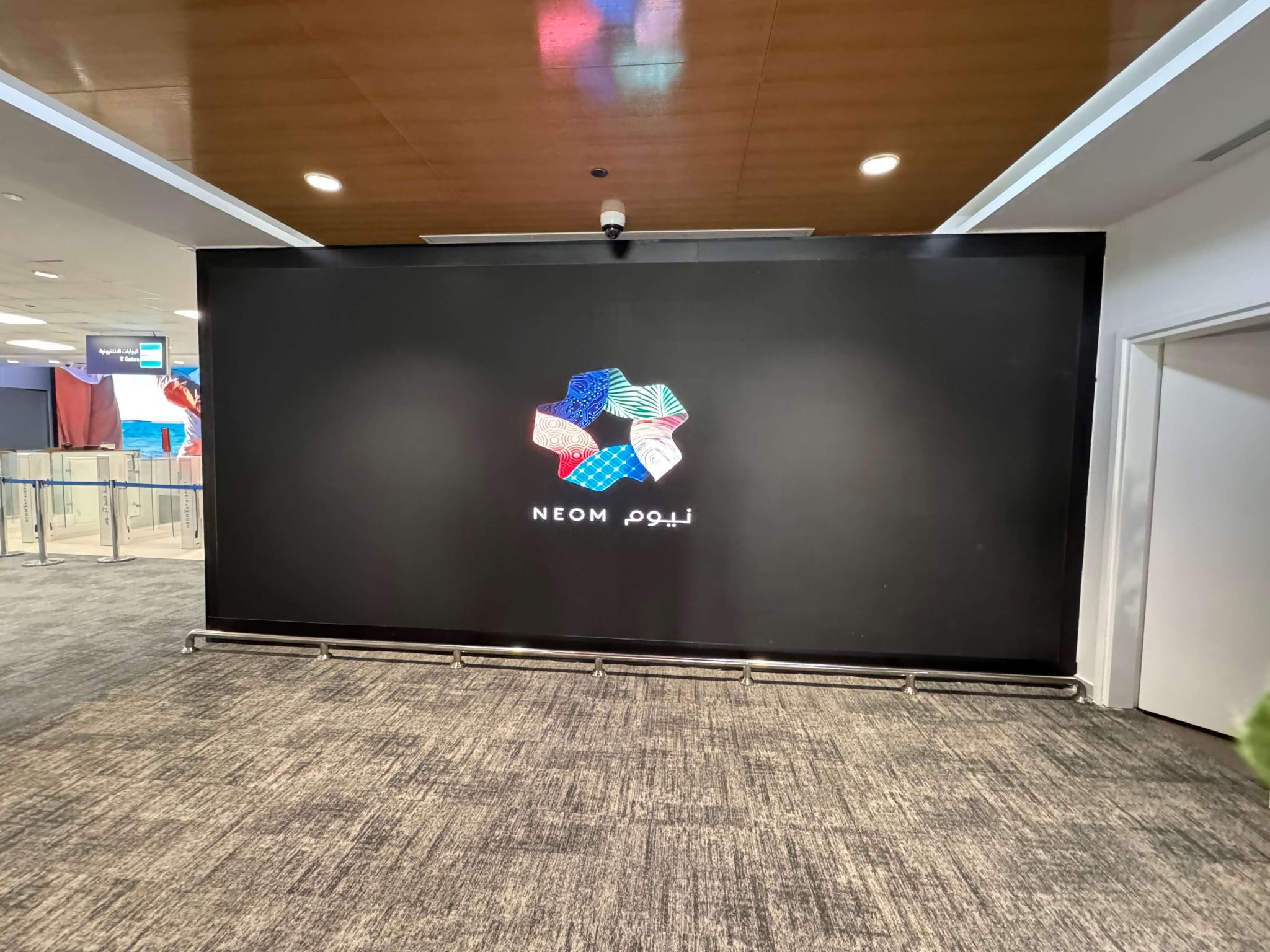 JR Visual Delivered High Quality LED Display to NEOM BAY Airport - Jrvisual